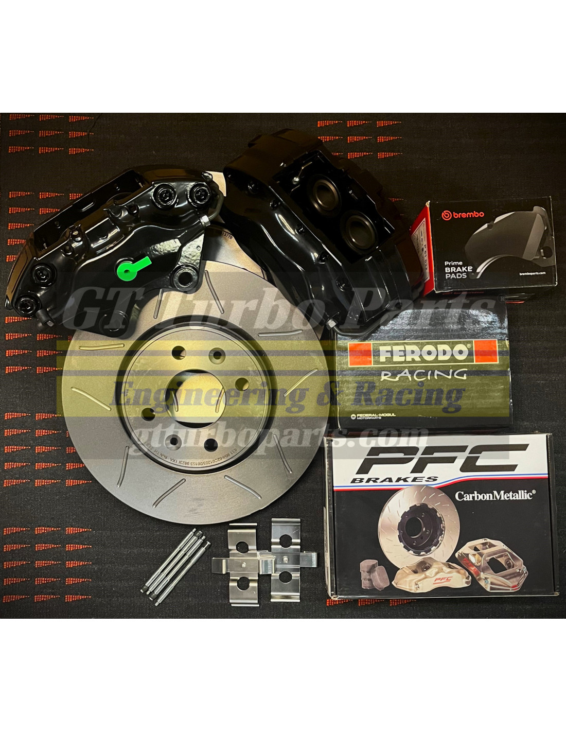 Renault 5 GT Turbo 280mm 4 pot caliper kit brembo disc pfc ferodo pads
